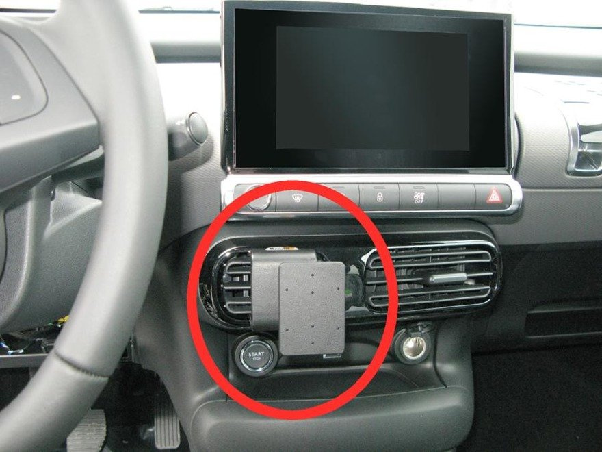 ProClip adapter do montażu telefonu w Citroen C4 Cactus 18-20.